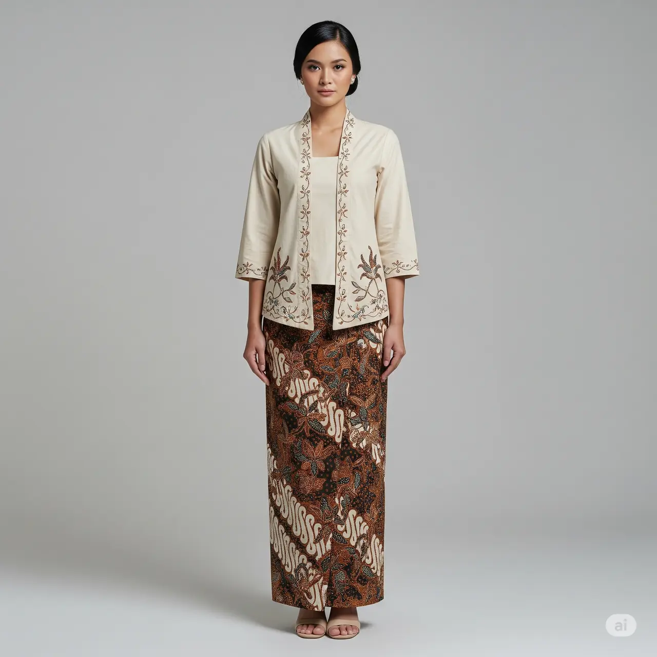 9 Model Atasan Batik Wanita Trendy 2025: Modern, Stylish, Elegan - Hot ...