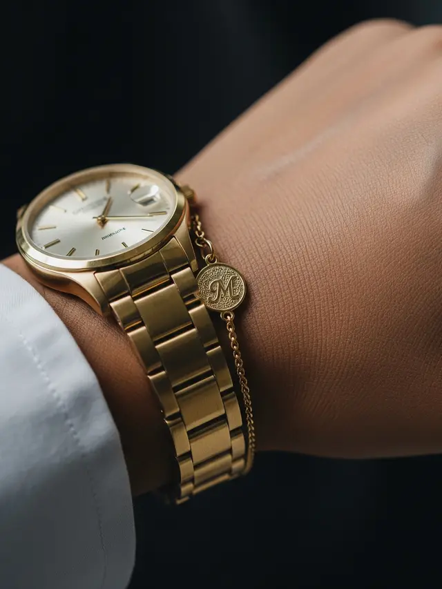 15 Model Jam Gelang Emas Cantik Paling Dicari, Desain Kekinian dan ...