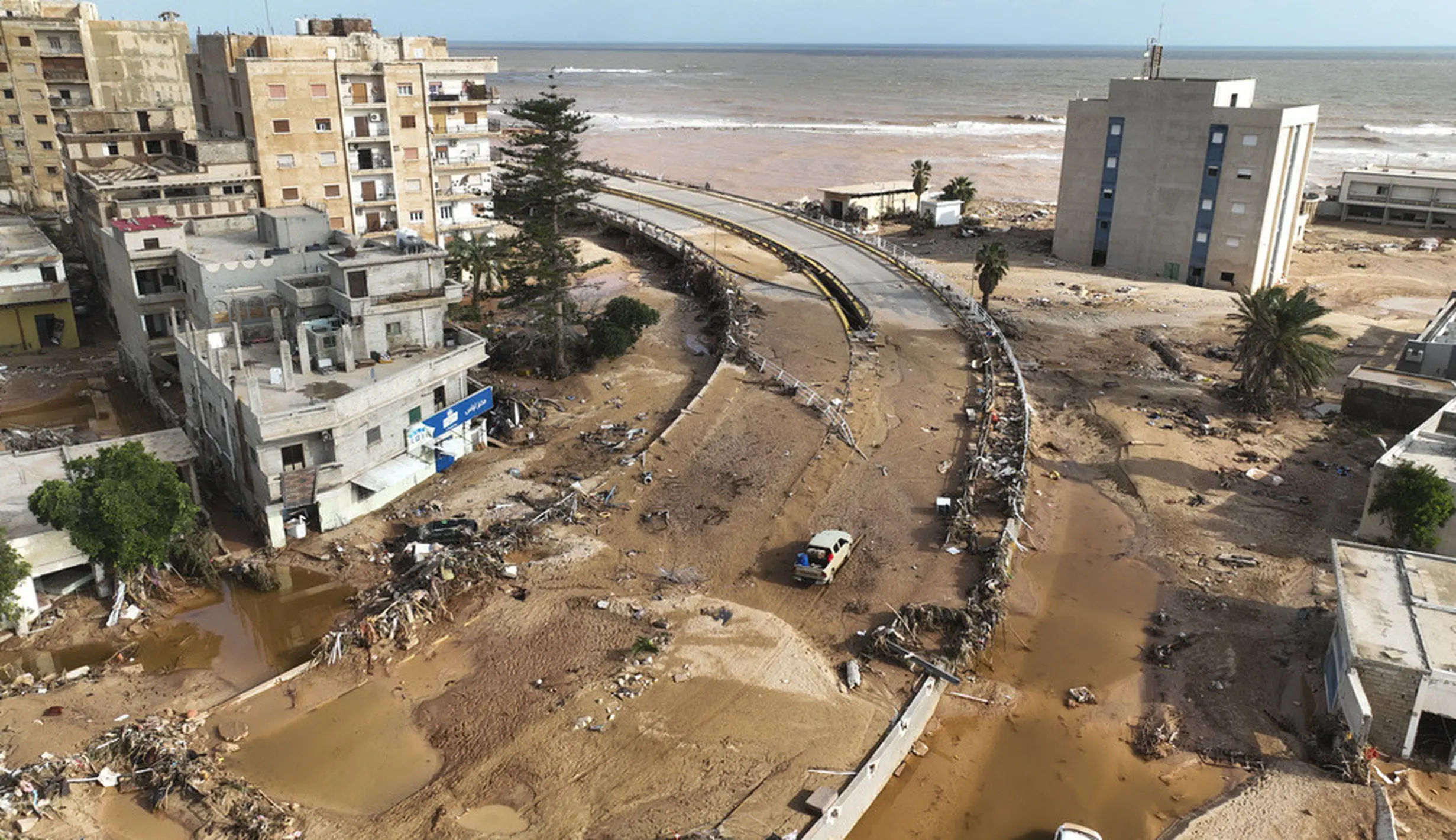 Pemandangan Mengerikan Dampak Banjir Dahsyat Seperti Tsunami di Libya ...