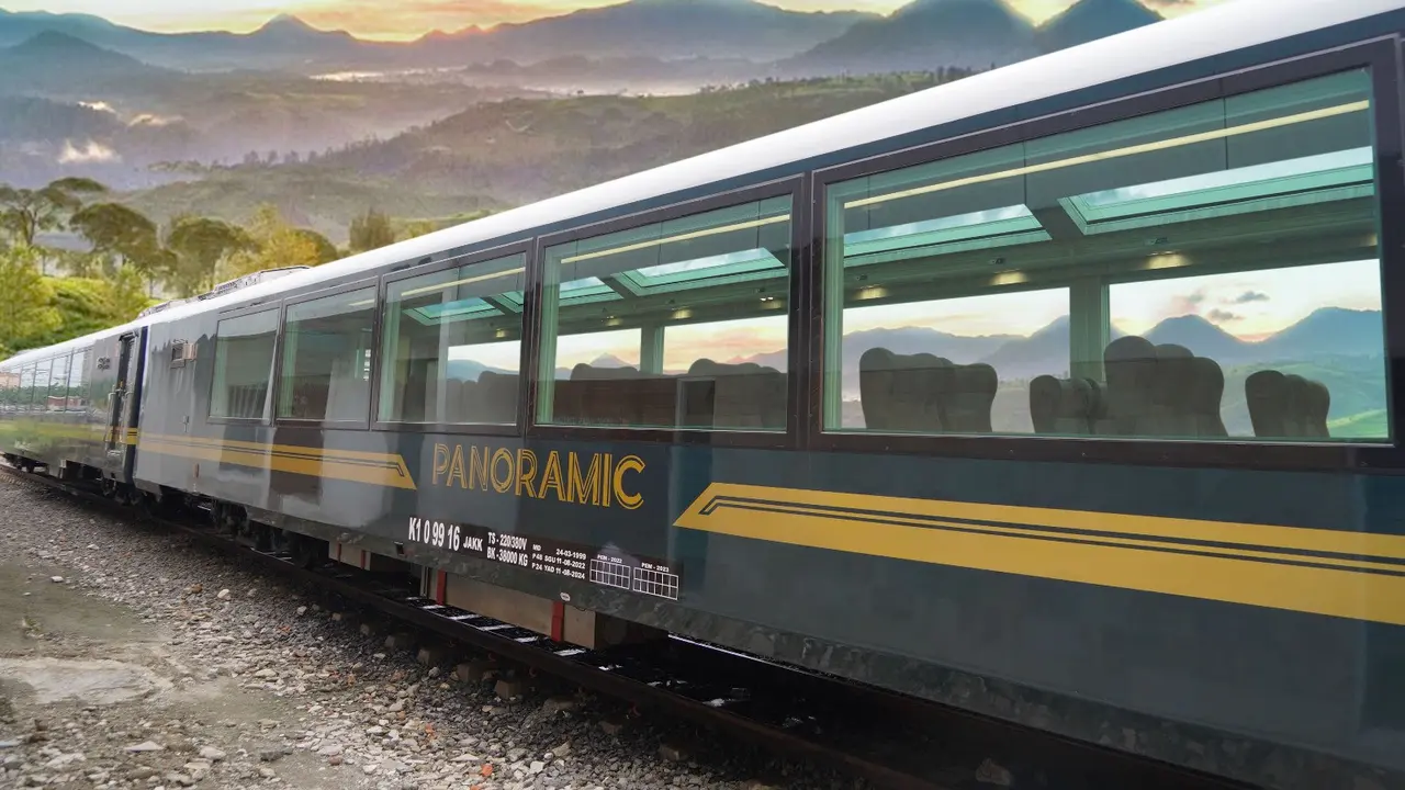Pengguna Kereta Panoramic Naik 44%, Simak Rute Terbarunya