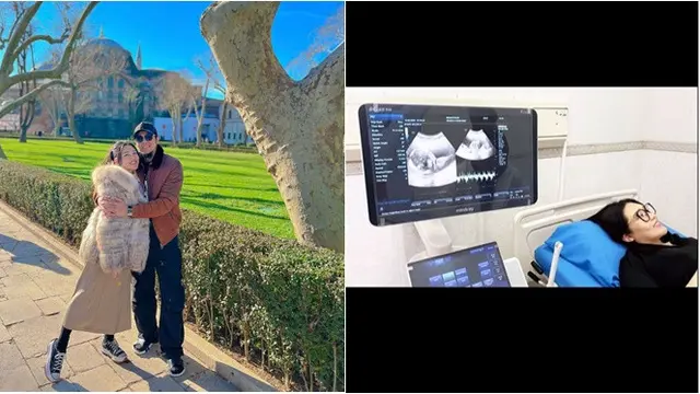 6 Potret Via Vallen Umumkan Hamil Anak Pertama, Beri Kejutan untuk Suami - Hot Liputan6.com