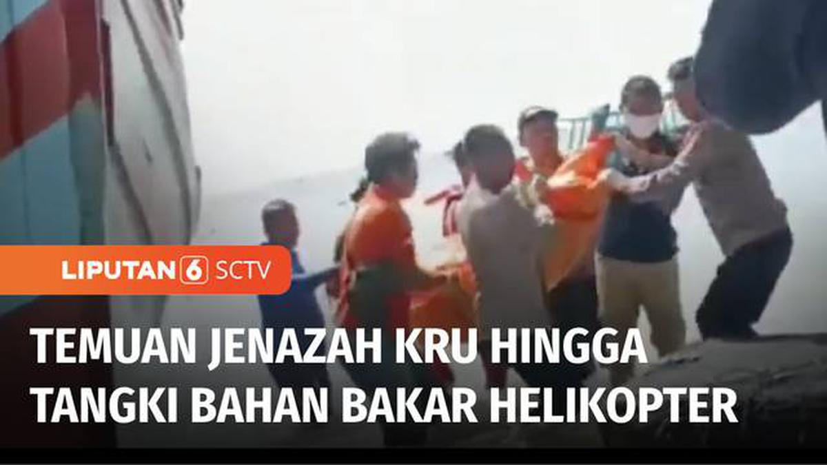 Video Satu Dari Empat Jenazah Kru Dan Serpihan Helikopter P 1103