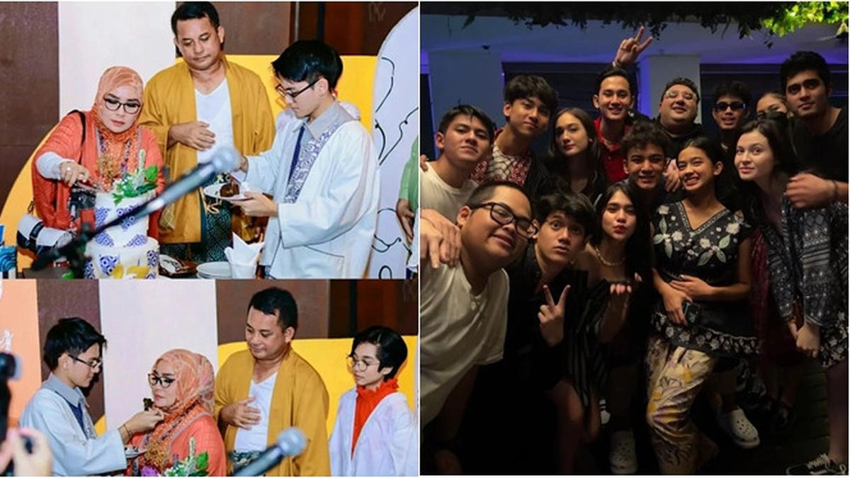 7 Potret Perayaan Sweet Seventeen Rey Bong, Meriah Dihadiri Teman Artis ...