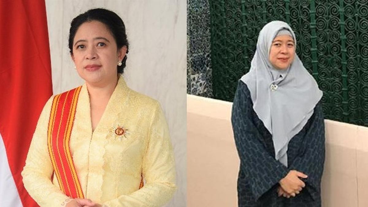6 Potret Puan Maharani saat Tampil Berhijab, Panen Pujian
