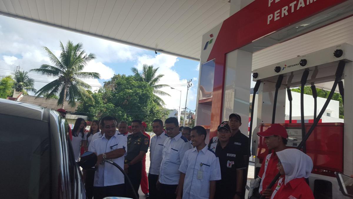 Pertamina Resmikan SPBU COCO Pertama di Manado