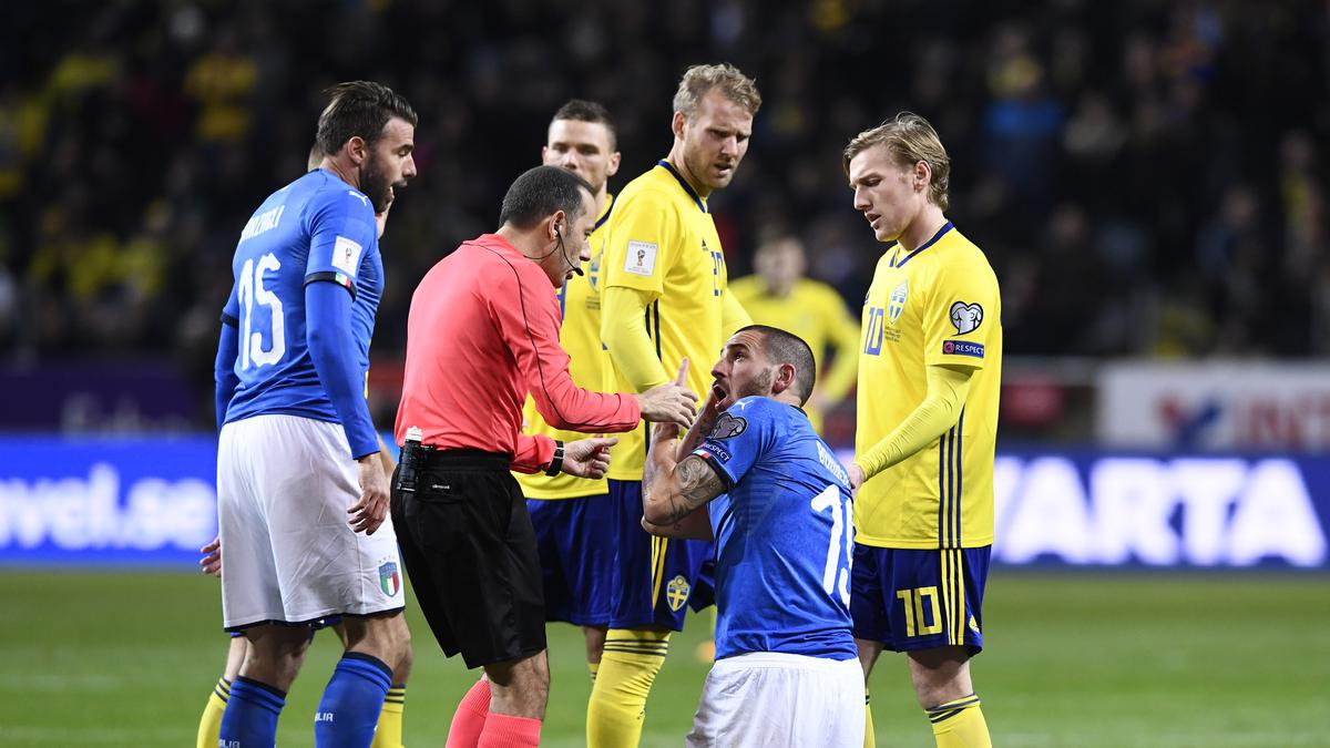 Agresivitas Swedia Bikin Ciut Timnas Italia