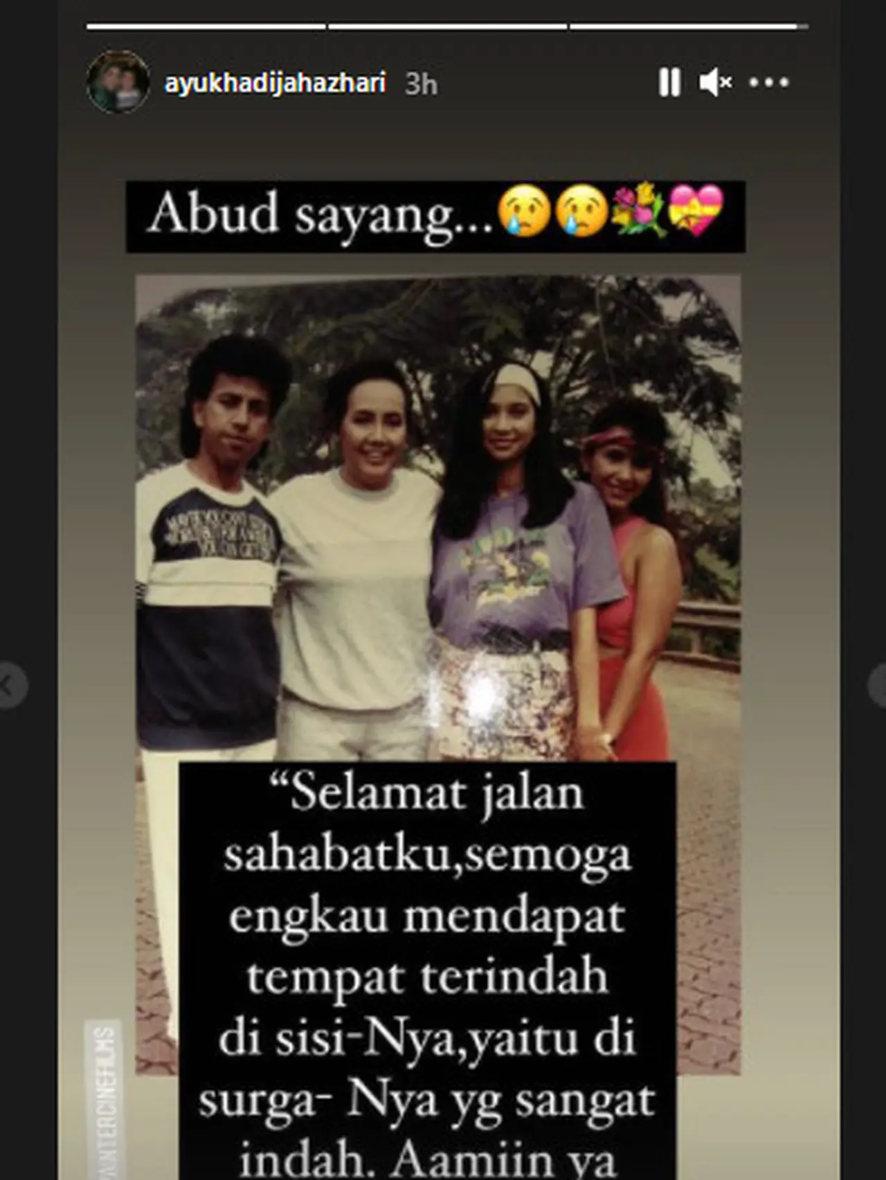 Fuad Alkhar Pemeran Wan Abud Meninggal karena Covid-19, Istri Jalani ...