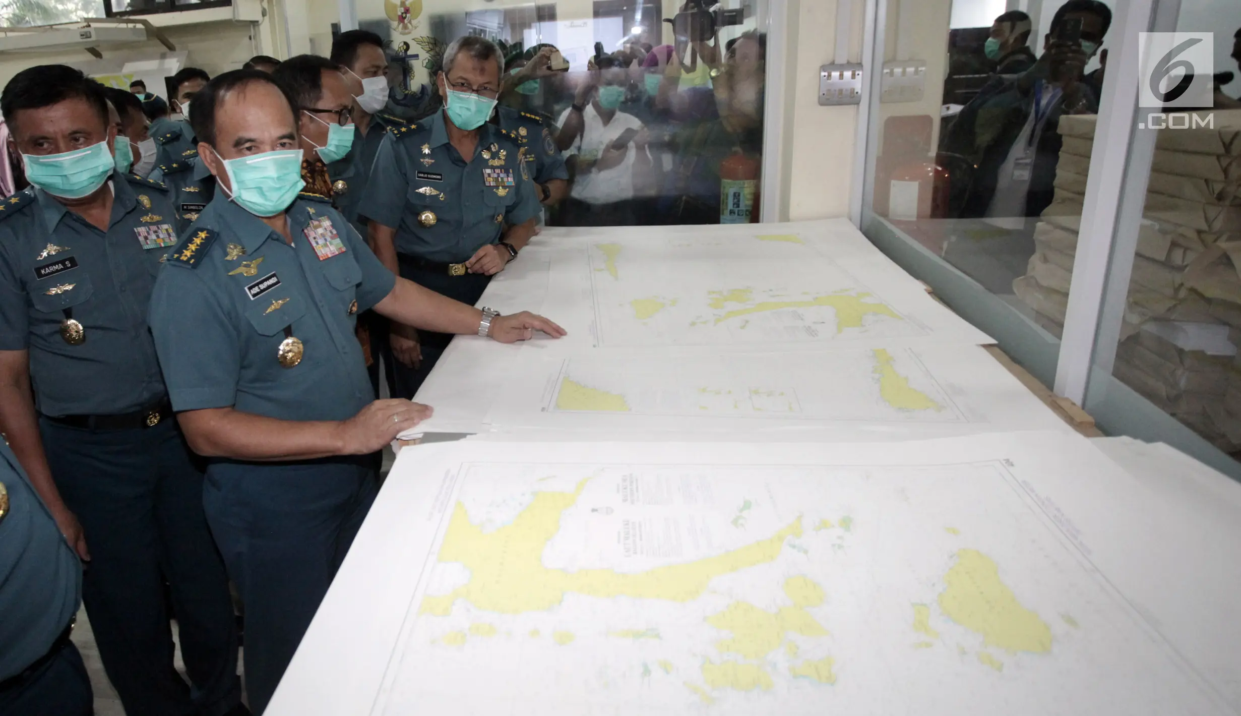 FOTO: KSAL Ade Supandi Resmikan Anjungan Utama Pusat Hidografi - Foto ...