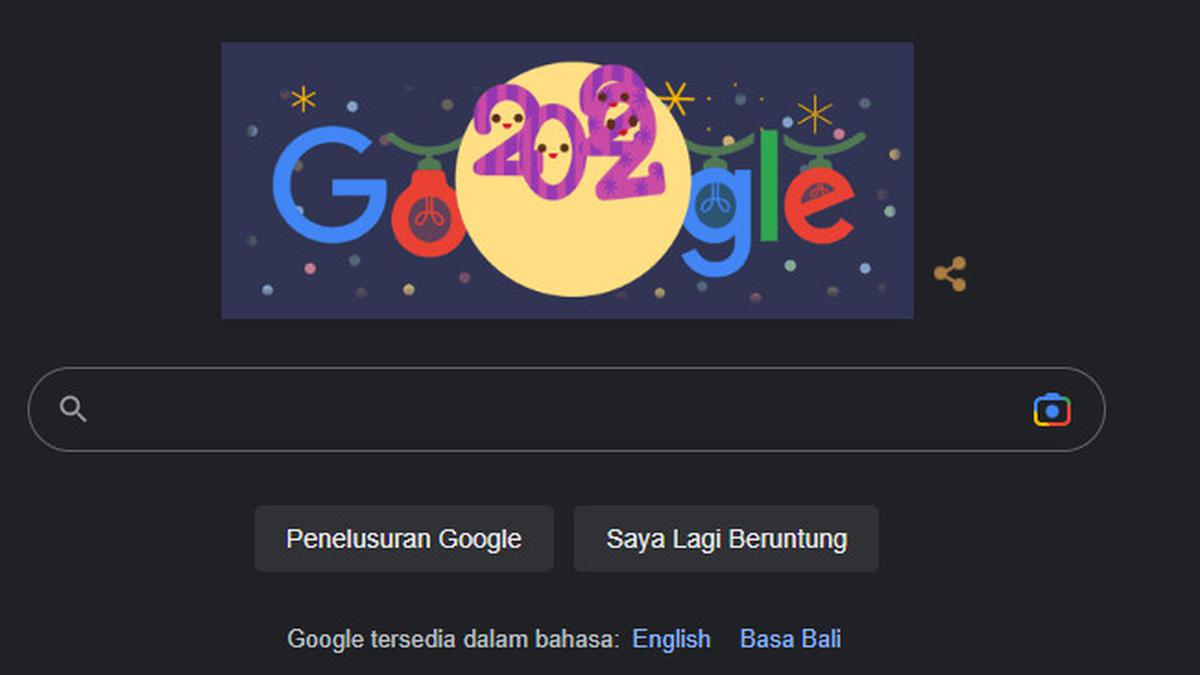 Google Doodle Sambut Tahun Baru 2023 dengan Ledakan Konfeti - Tekno Liputan6.com