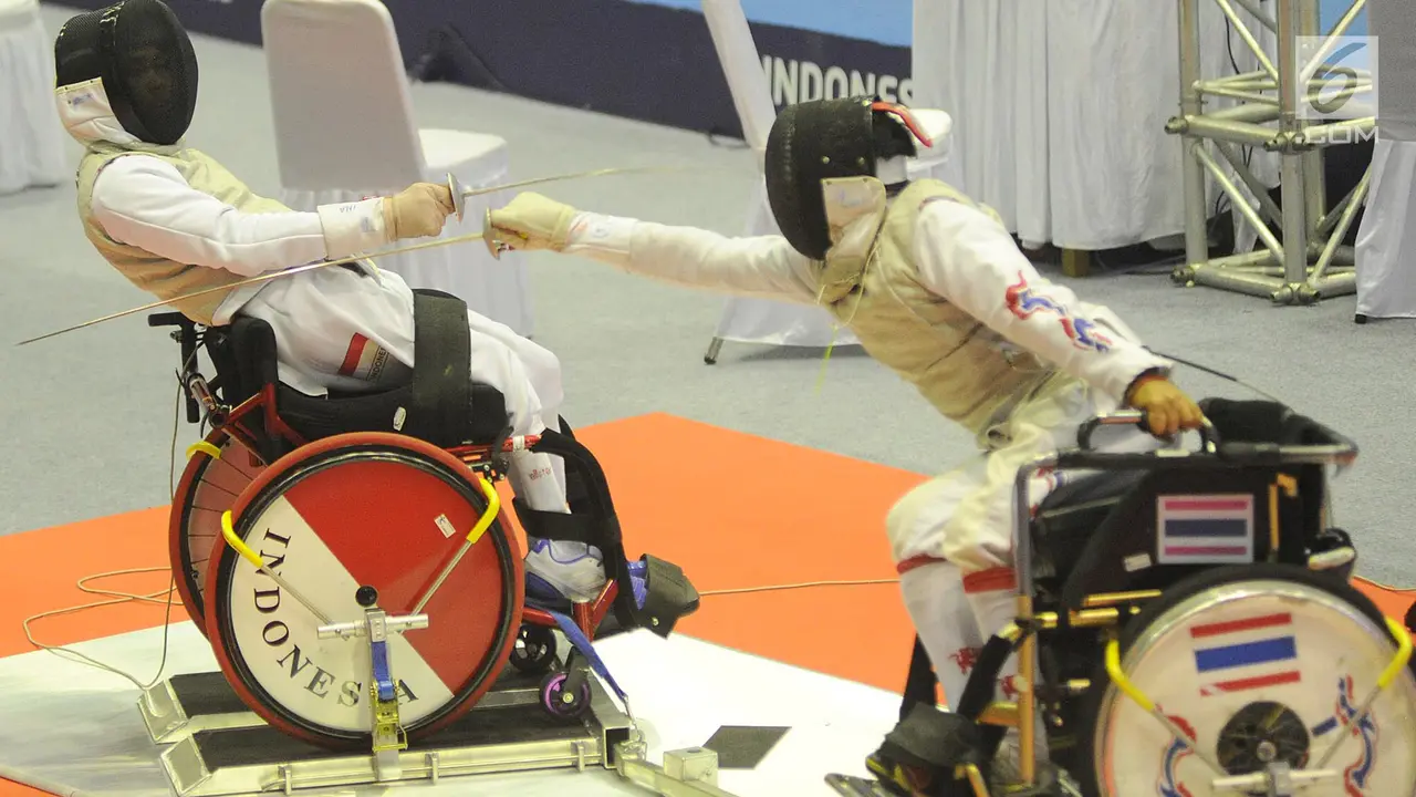 Anggar Kursi Roda, Pilihan Olahraga untuk Difabel - Disabilitas Liputan6.com