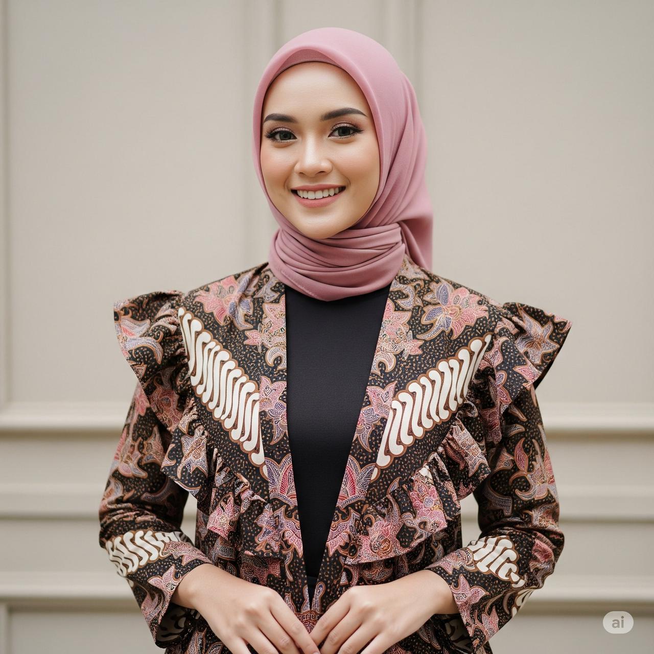 15 Outer Batik Wanita Layering Terbaik di 2025, Stylish, Unik, dan ...