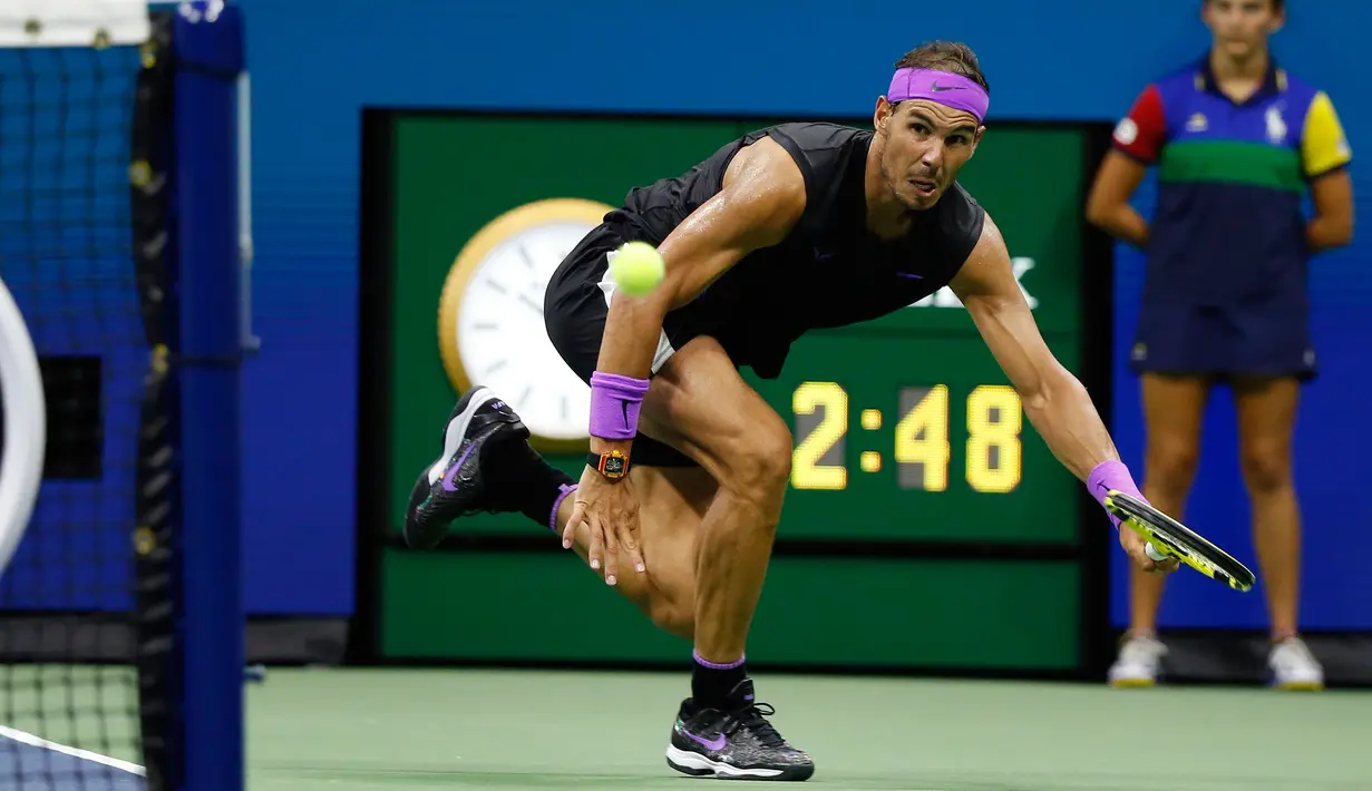 FOTO: Rafael Nadal Rebut Tiket Perempat Final AS Terbuka - Foto ...