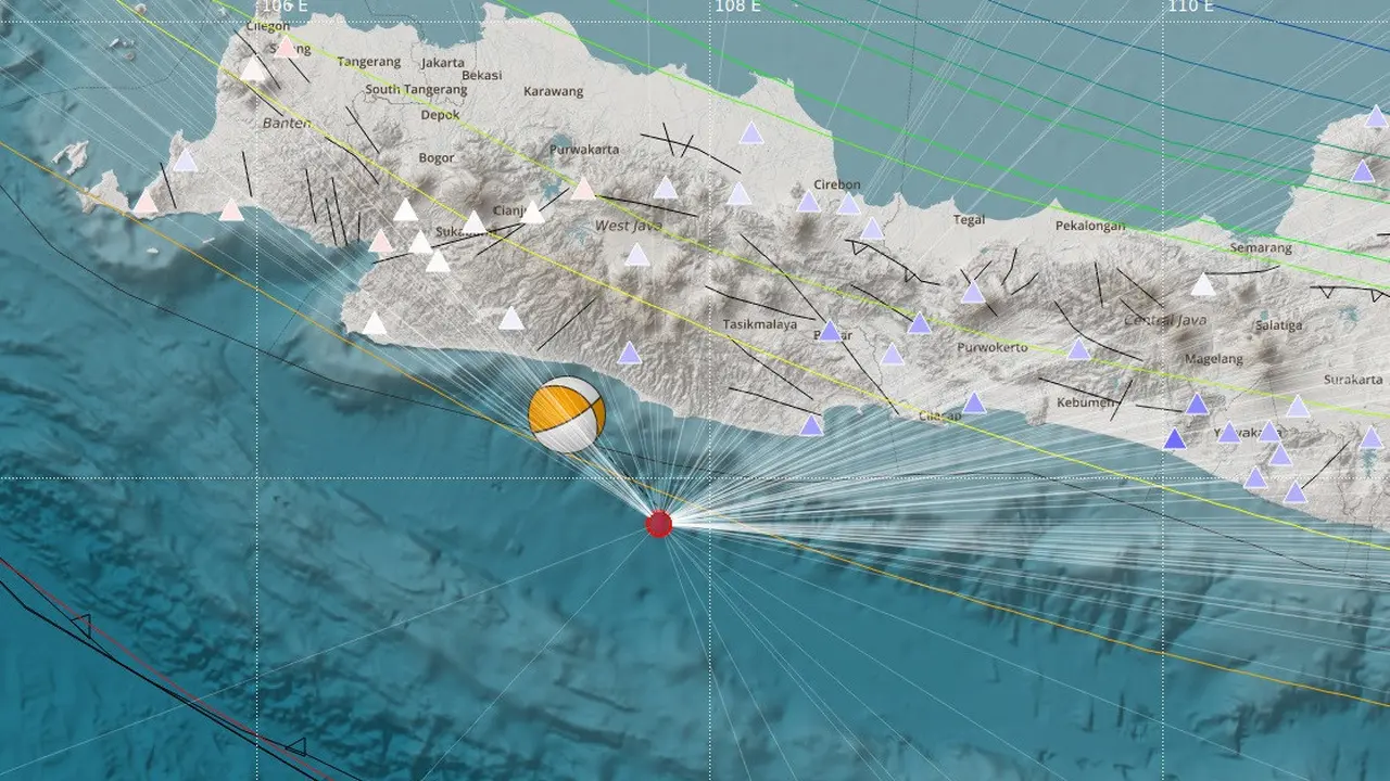Gempa M5,5 Guncang Kabupaten Pangandaran, Dipicu Aktivitas Lempeng Eurasia - Regional Liputan6.com