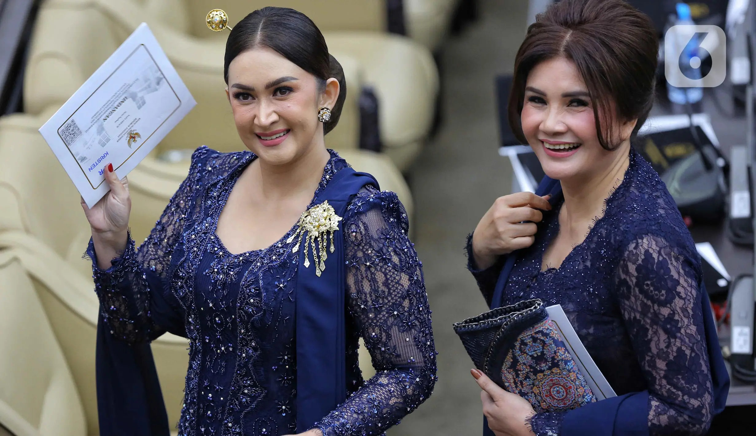 Potret Deretan Selebritis yang Resmi Dilantik Menjadi Anggota DPR RI 2024-2029 - Foto Liputan6.com