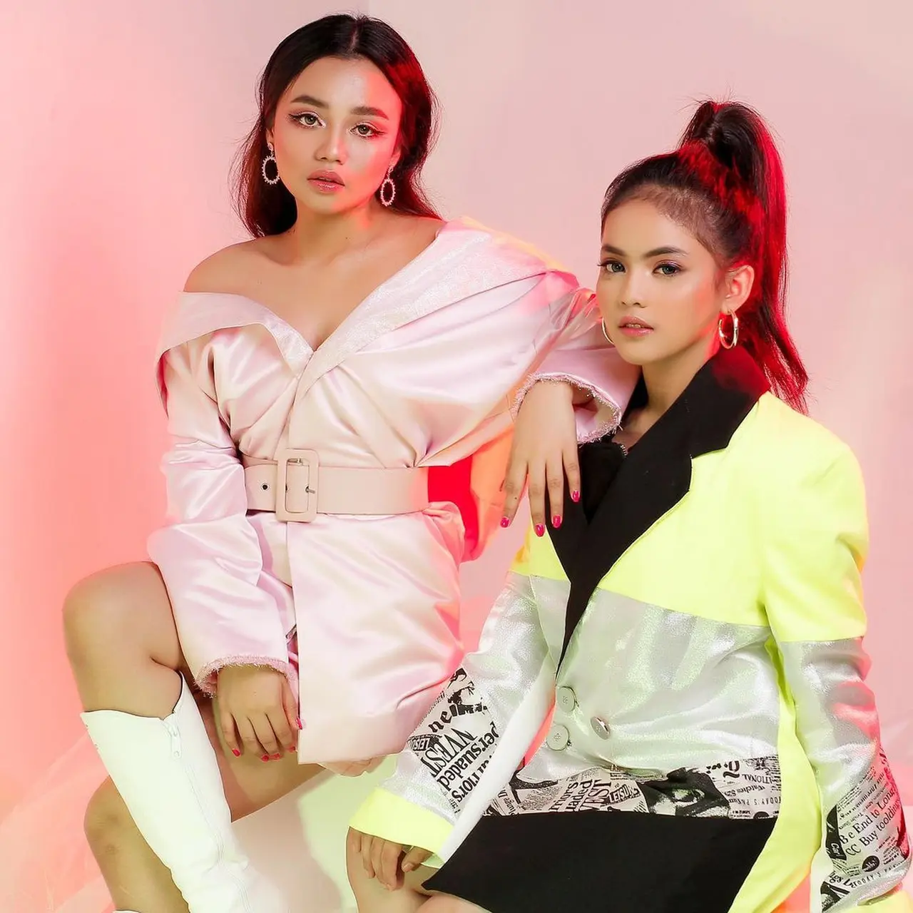 6 Gaya Pemotretan Aulia dan Putri DA 4 dalam Berbagai Tema, Kompak ...