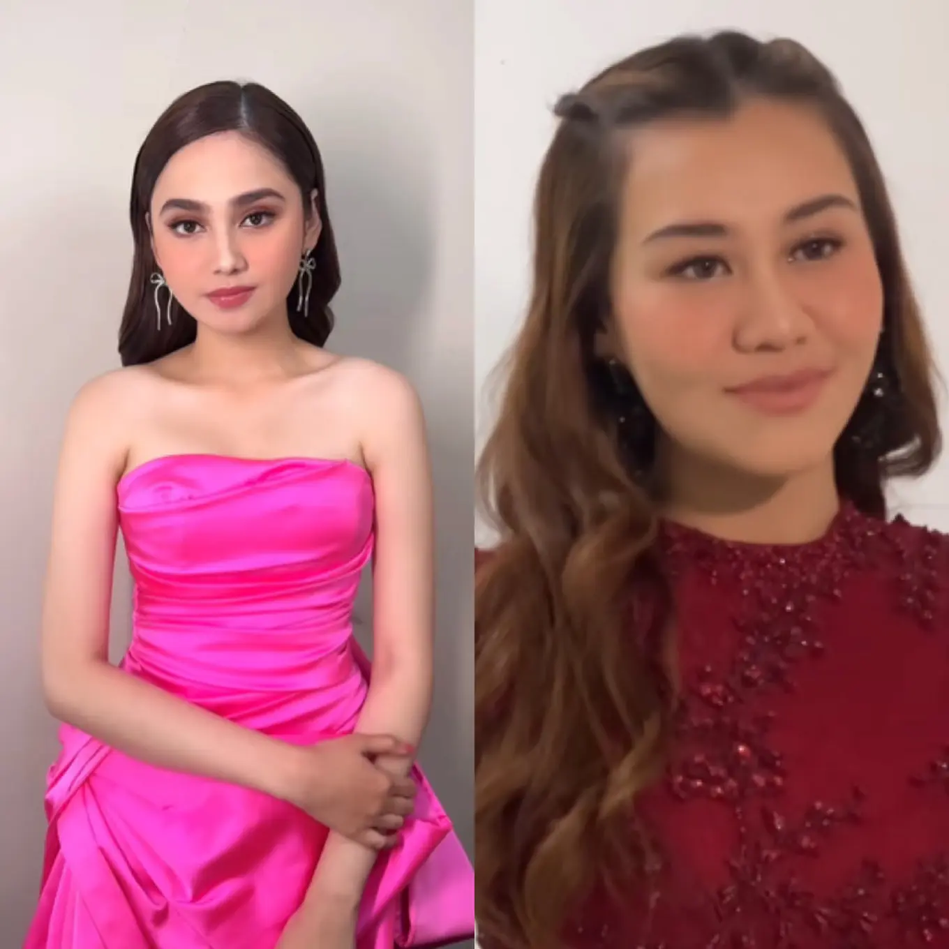 Adu Gaya Syifa Hadju Dibalut Mini Dress Pink dan Aaliyah Massaid ...