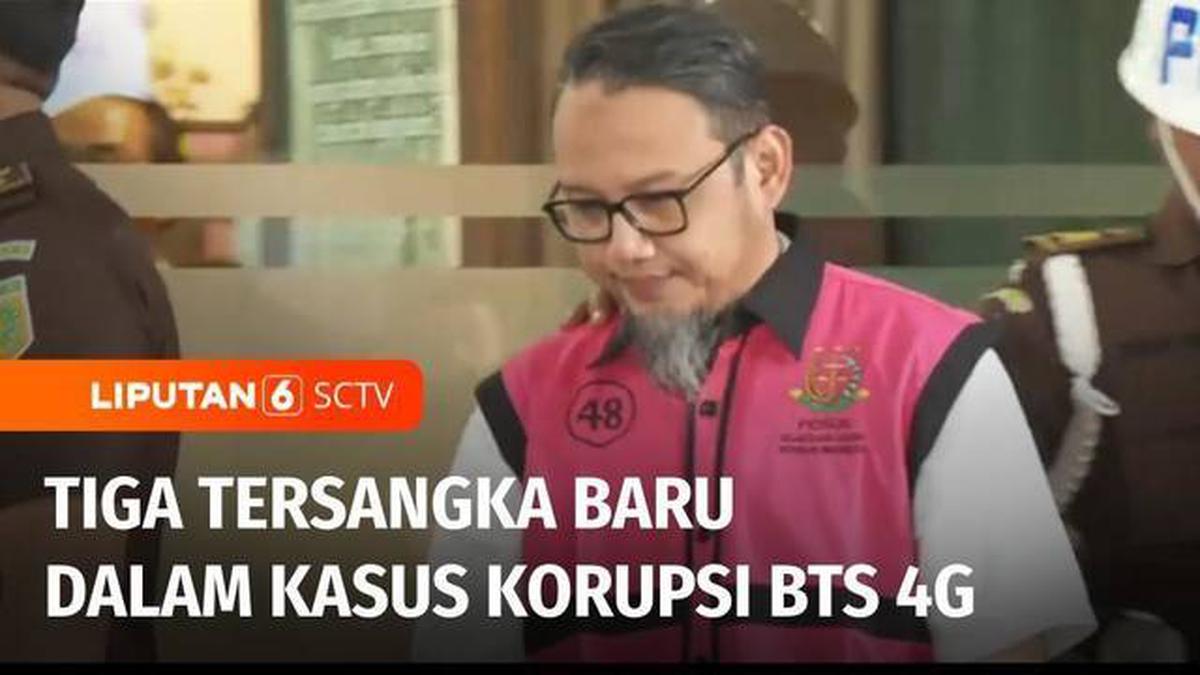 VIDEO: Kejagung Tetapkan Adanya Tiga Tersangka Baru Kasus Korupsi BTS 4G Kemenkominfo - TV ...