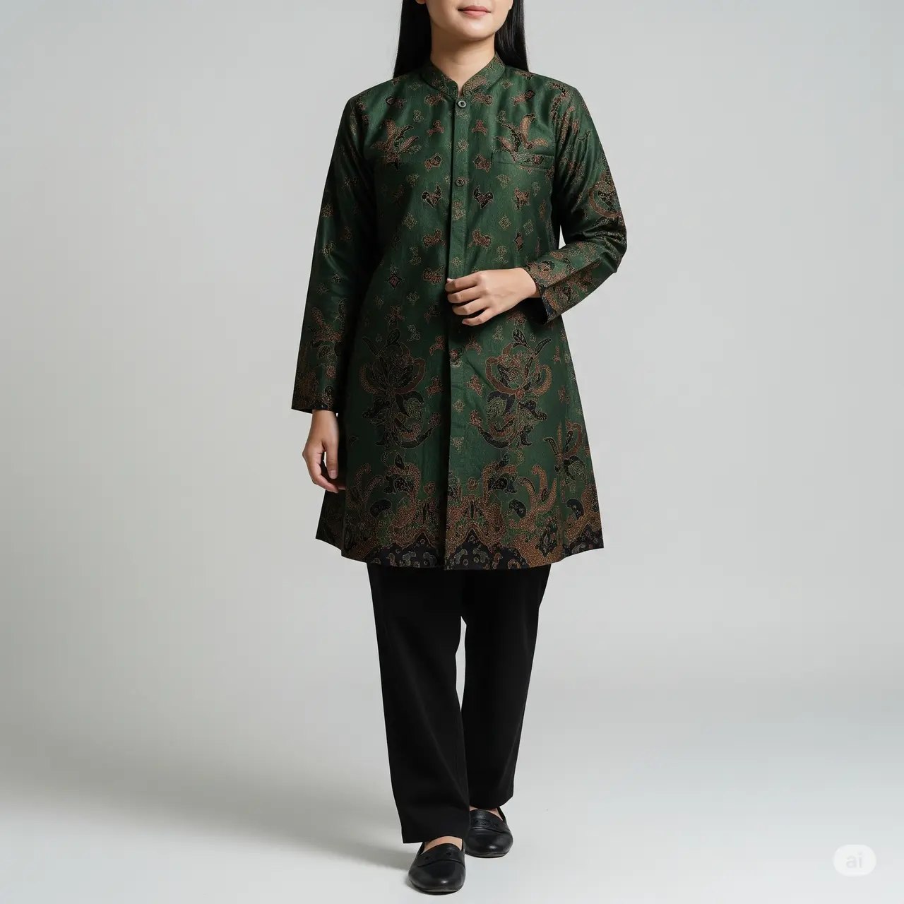 9 Model Baju Batik Wanita Kancing Depan Modern Terbaru yang Wajib Kamu ...