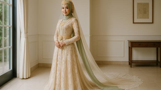 7 Model Gaun Nikah, Punya Luna Maya Jadi Sorotan