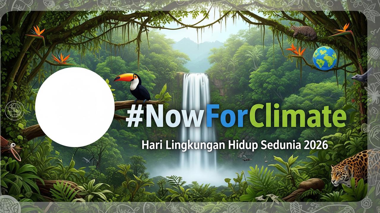30 Twibbon Hari Lingkungan Hidup Sedunia 2026, Gratis dan Siap Pakai