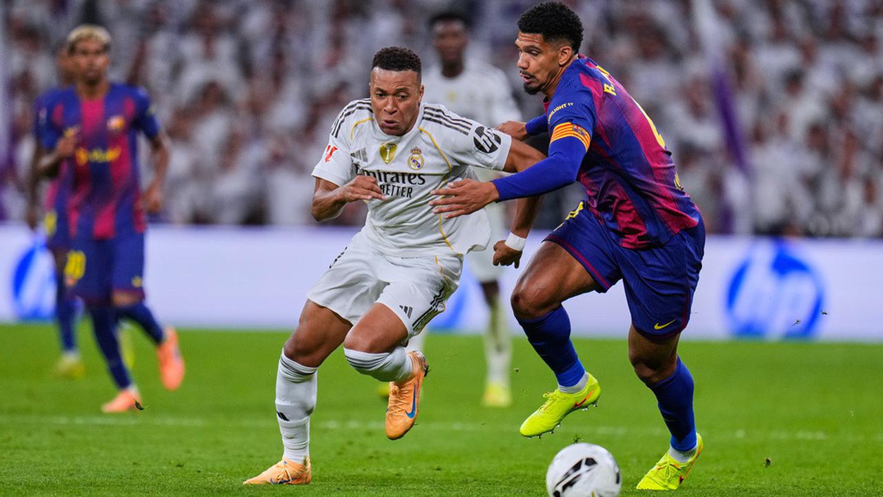 Barcelona vs Real Madrid: Menunggu Peran Kylian Mbappe di Final Piala ...