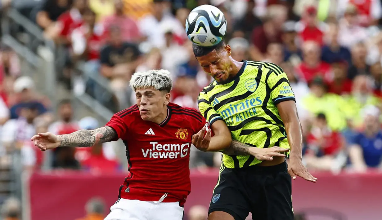 Manchester United Gasak Arsenal pada Pertandingan Persahabatan Pramusim ...