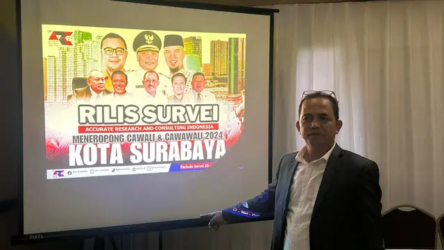 Survei Pilkada Surabaya 2024: Elektabilitas Eri Cahyadi Teratas, tapi Masih di bawah 50 Persen ...