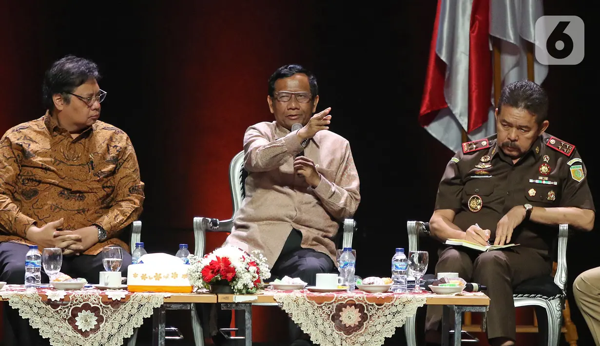FOTO: Rakornas Forkopimda, Ketua KPK hingga Menko Polhukam Bahas ...