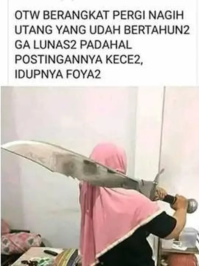 10 Meme Kocak Gambarkan Susahnya Tagih Utang Ini Bikin Kapok - Hot ...