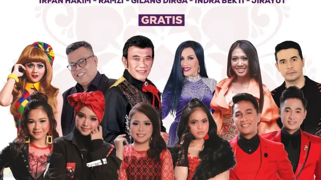 Semarak Indosiar Bersama Artis Top di Cimahi, Minggu Malam Ini ...