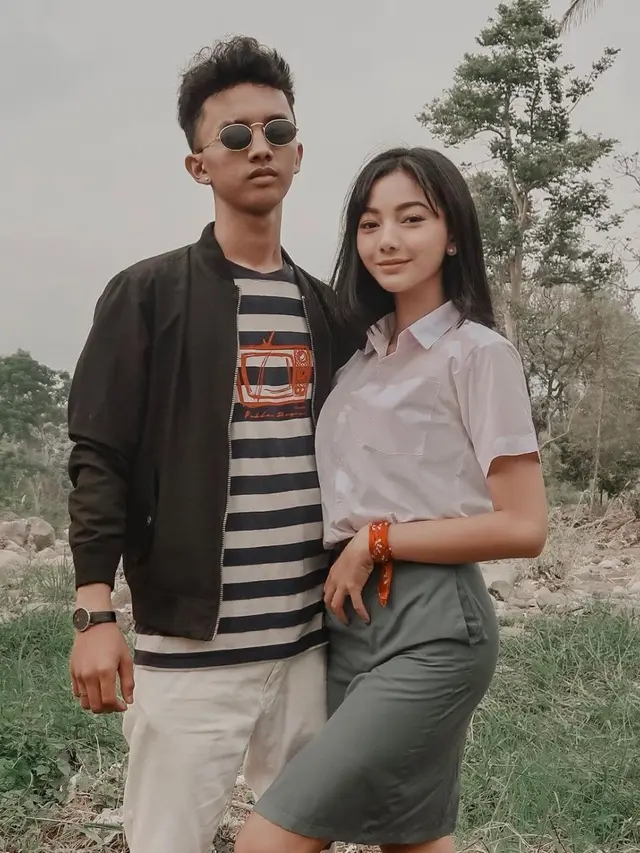 6 Potret Glenca Chysara Bareng Sang Adik, Sering Dikira Pacar - Hot Liputan6.com