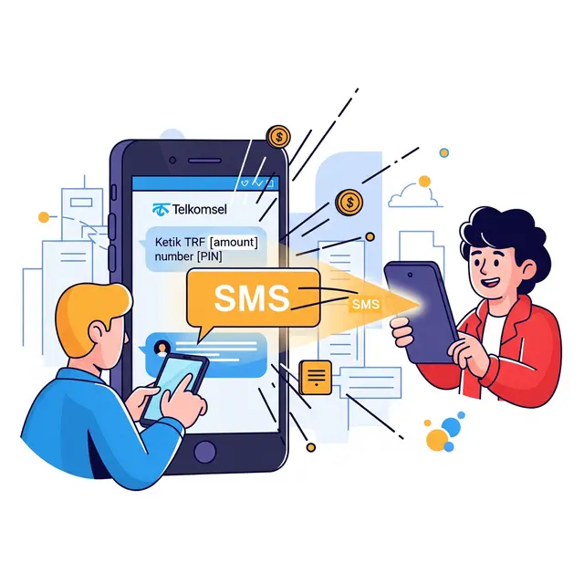 Cara Transfer Pulsa Telkomsel Lewat SMS: Mudah, Cepat, dan Praktis ...