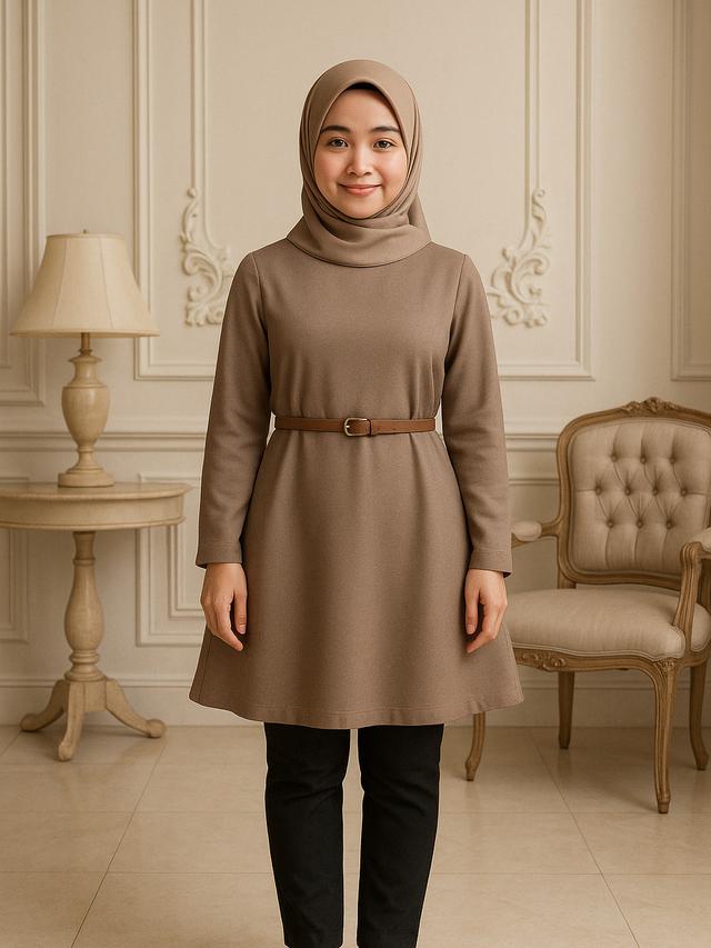 9 Tips dan Model Tunik untuk Wanita Tinggi 150 cm, Bikin Lebih Jenjang ...