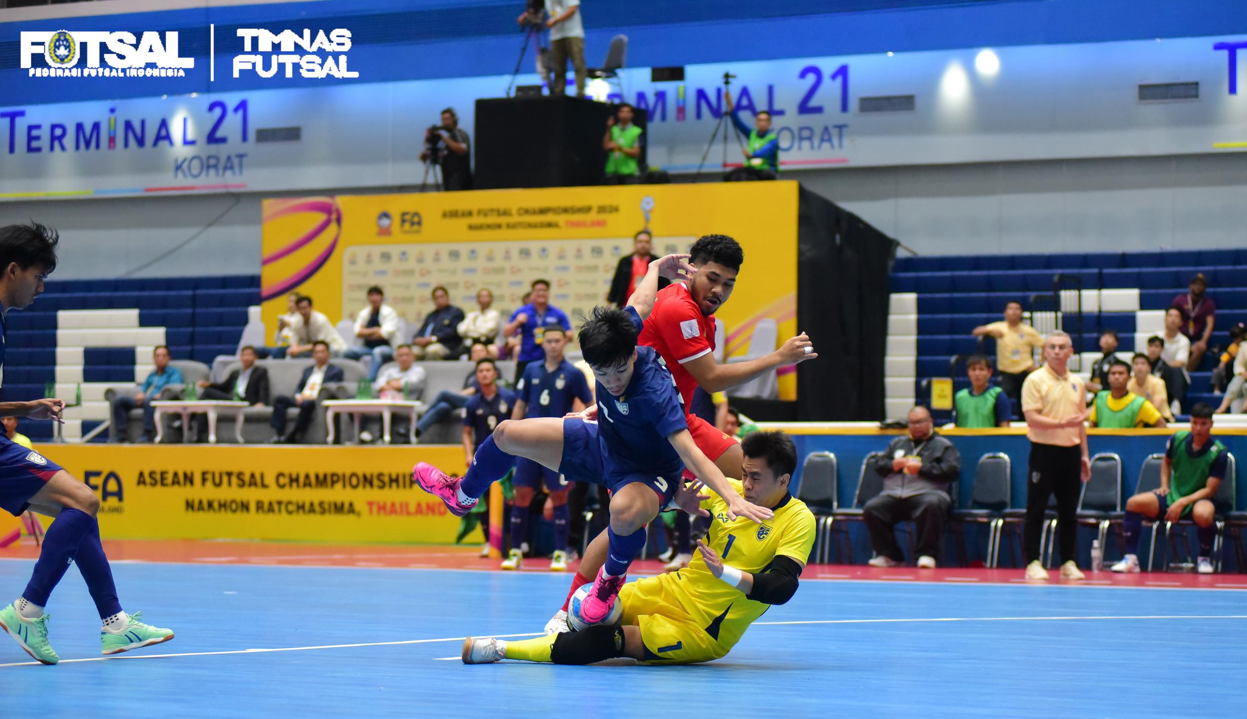 Foto: Momen Timnas Futsal Indonesia Acak-acak Tuan Rumah Thailand di ...