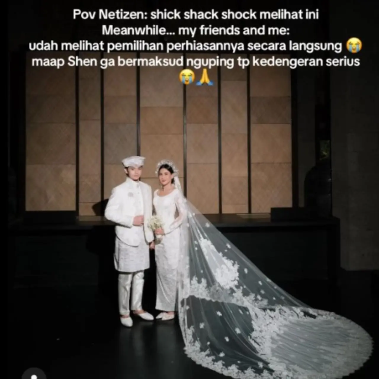 Pamer Foto Prewedding, Angga Yunanda dan Shenina Cinnamon Disebut Punya Baju Adat dari Sabang ...