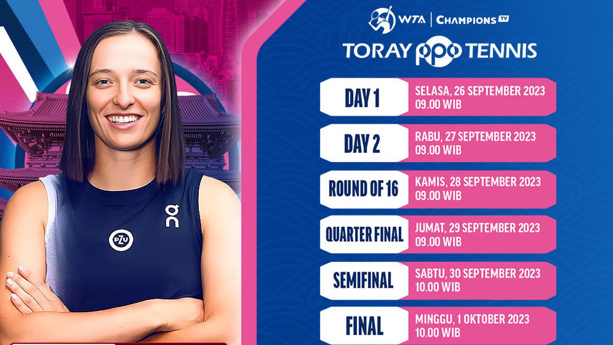 Jadwal Link Streaming Tennis WTA 500 Toray Pan Pacific Open 2023 di Vidio - Bola Liputan6.com
