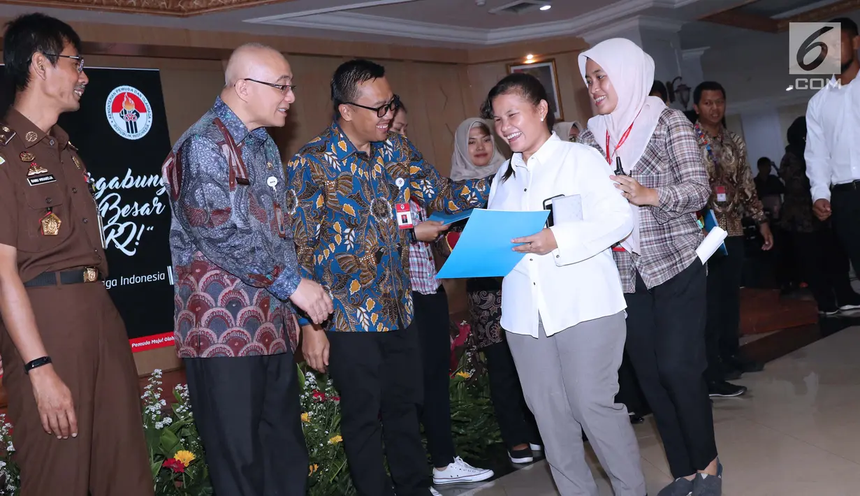 FOTO: Kebahagiaan Atlet Berprestasi Saat Terima SK CPNS Kemenpora ...