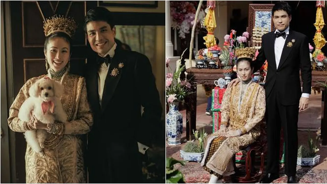 8 Potret Pernikahan Nong Poy dengan Crazy Rich Thailand, Bak Puteri Kerajaan - Hot Liputan6.com