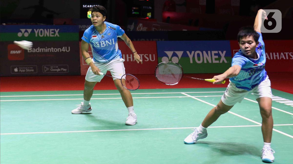 Hasil Swiss Open 2023: Cedera, Apriyani/Fadia Terhenti di Semifinal - Bola Liputan6.com