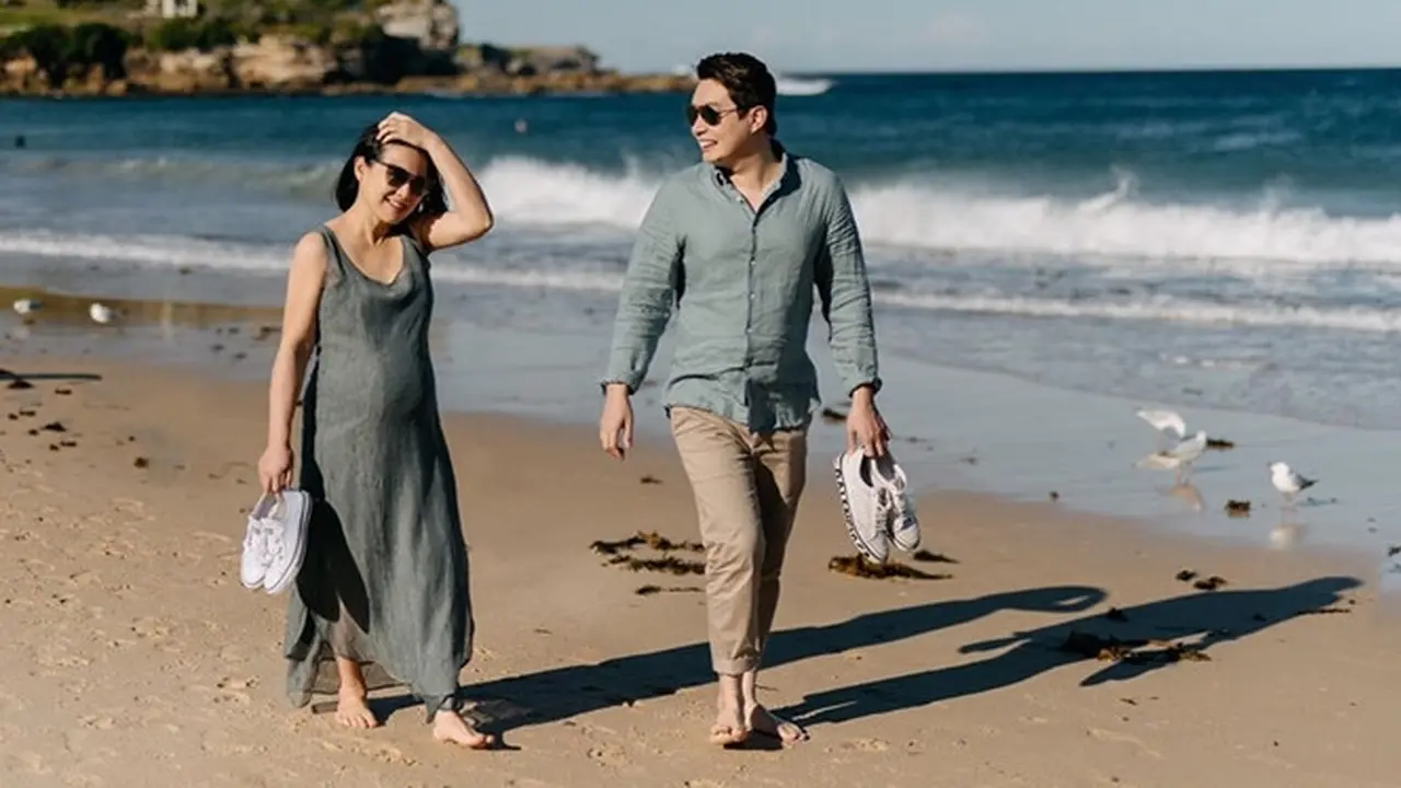 6 Pesona Venny Chandra Istri Edric Tjandra Saat Pamer Baby Bump - Hot ...