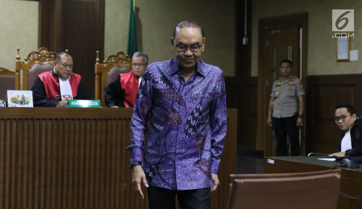 FOTO: Suap PLTU Riau-1, Johannes Kotjo Dihukum 2 Tahun 8 Bulan Penjara ...