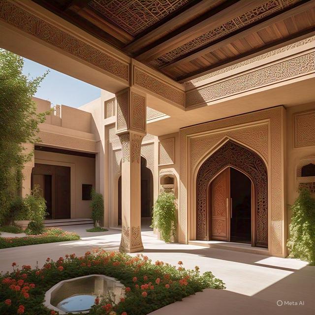 6 Inspirasi Desain Rumah Arab Minimalis 2025, Aura Megah ala Sultan ...