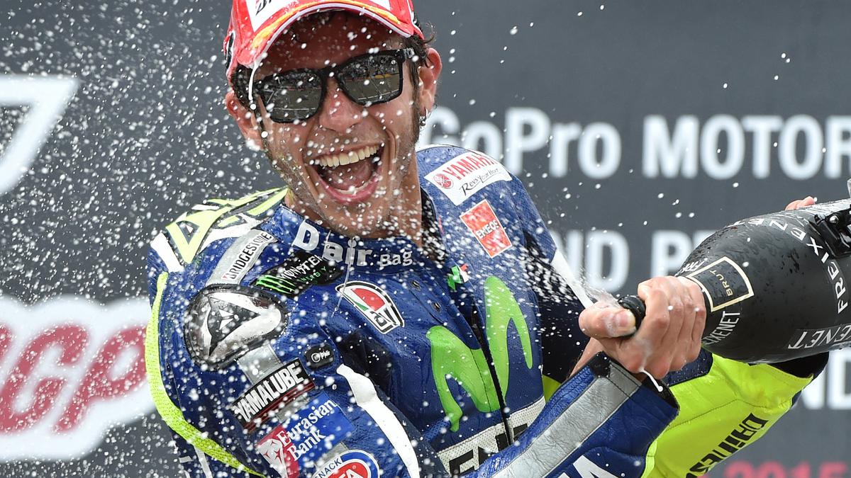 Valentino Rossi Puas Finis Ketiga di MotoGP Jerman