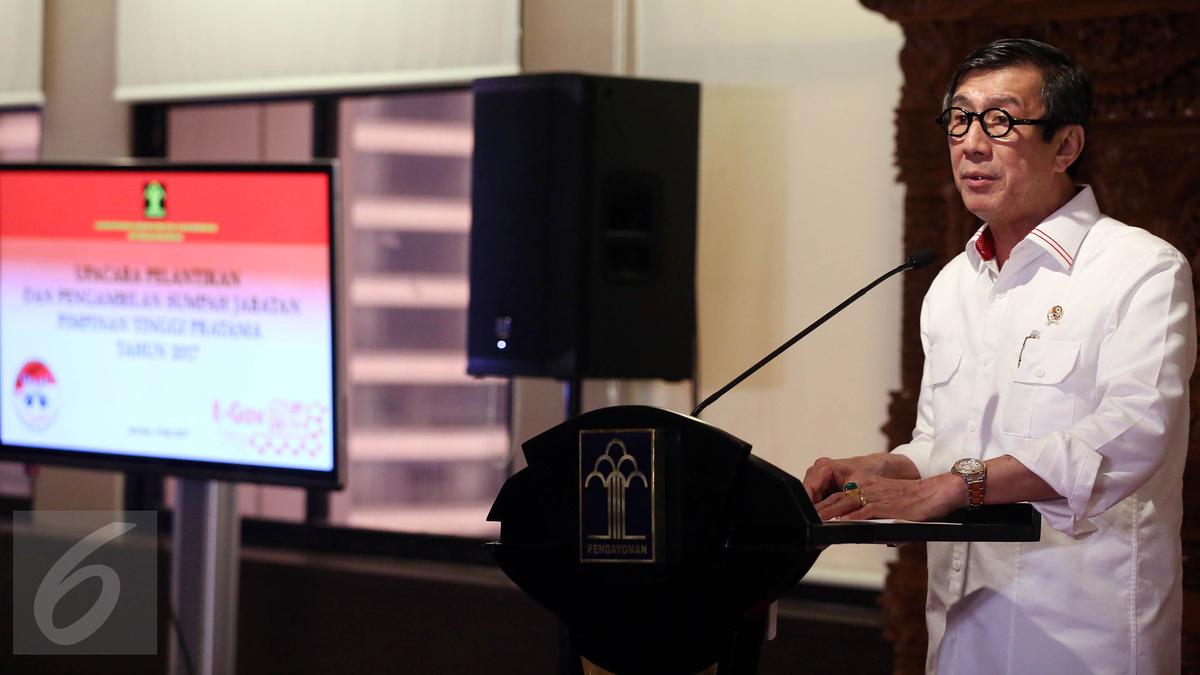 Kemenkumham Dapat Opini Wajar Tanpa Pengecualian dari BPK - News Liputan6.com