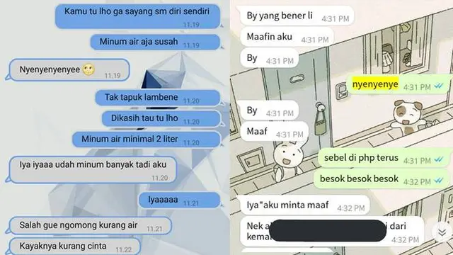 6 Chat Nyeleneh Cewek Saat Dibilangi Pacar Ini Malah Bikin Kesal - Hot ...