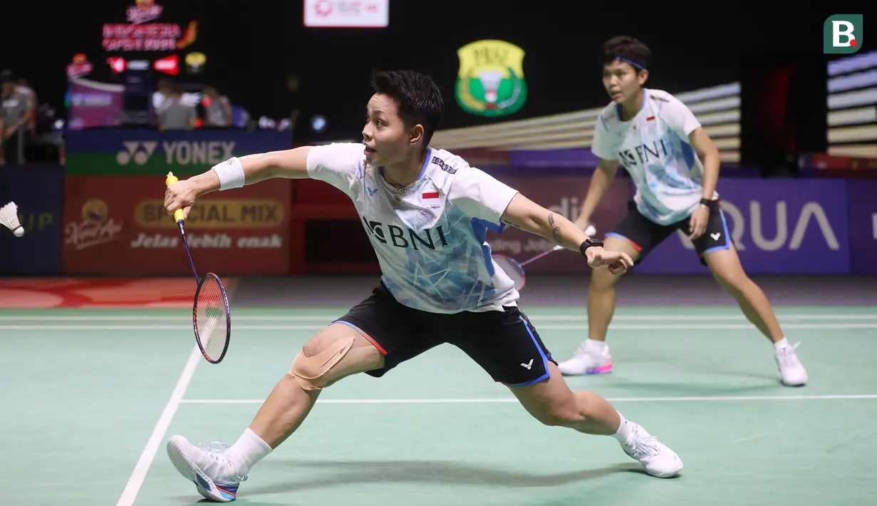 Foto: Kompaknya Apriyani/Fadia Saat Depak Wakil Thailand dari Kapal Api Indonesia Open 2024 ...