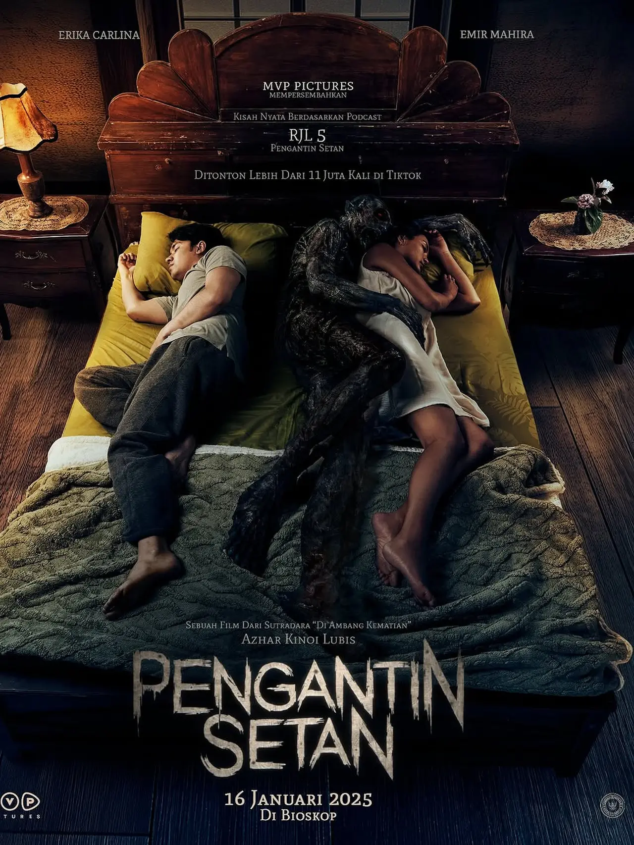 9 Film Horor Indonesia Ini Tayang di Bioskop Januari 2025, dari Pengantin Setan Hingga Sebelum 7 ...