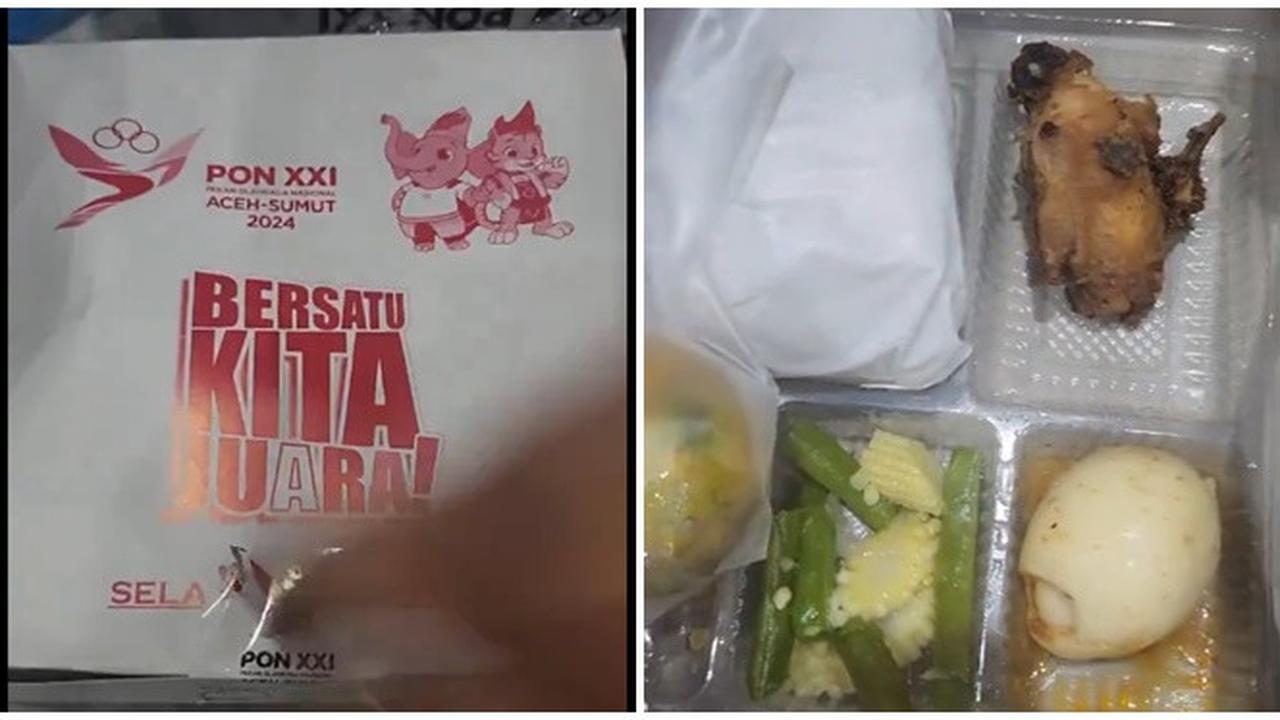 6 Potret Menu Makan Atlet PON XXI Aceh-Sumut, Budget Rp 50 Ribu tapi ...