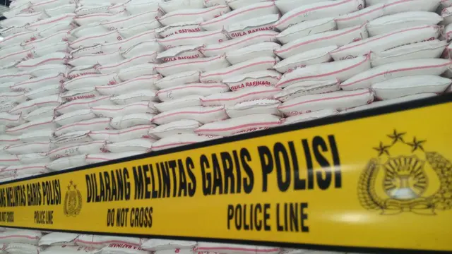 Satgas Pangan Gerebek Gudang Gula Rafinasi Terbesar di Indonesia ...