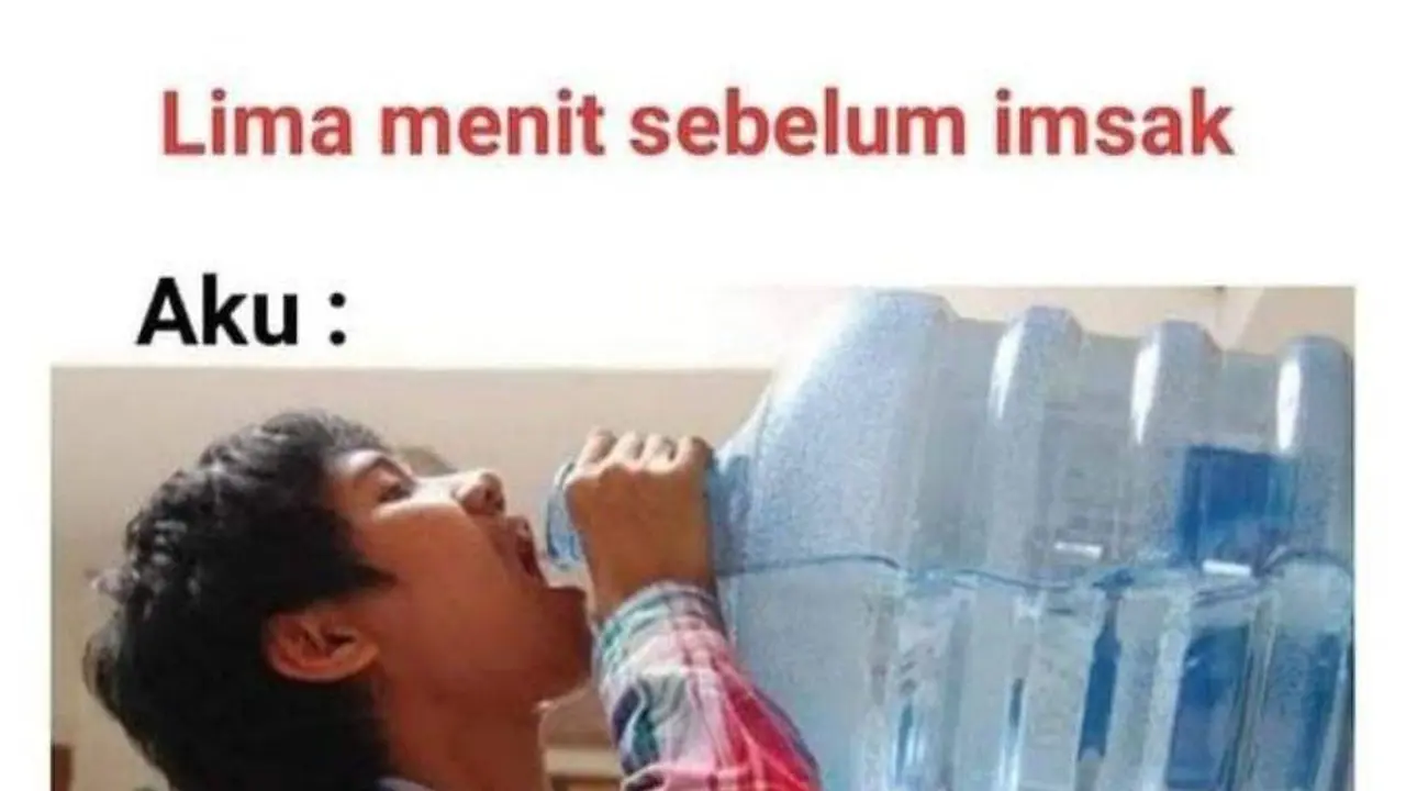 7 Meme Kocak Orang Telat Bangun Sahur Ini Bikin Ikutan Panik - Hot ...